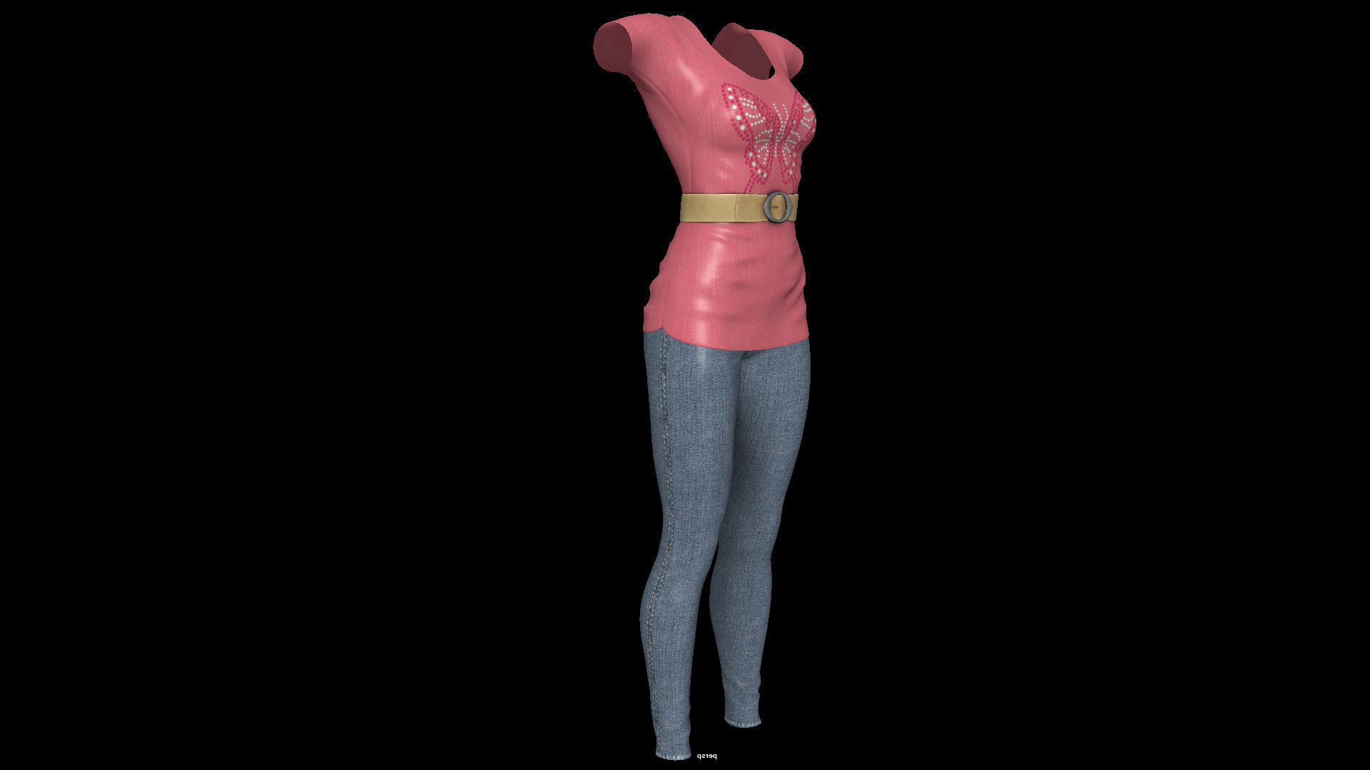 Girl Sophia Cloth 3D model | CGTrader