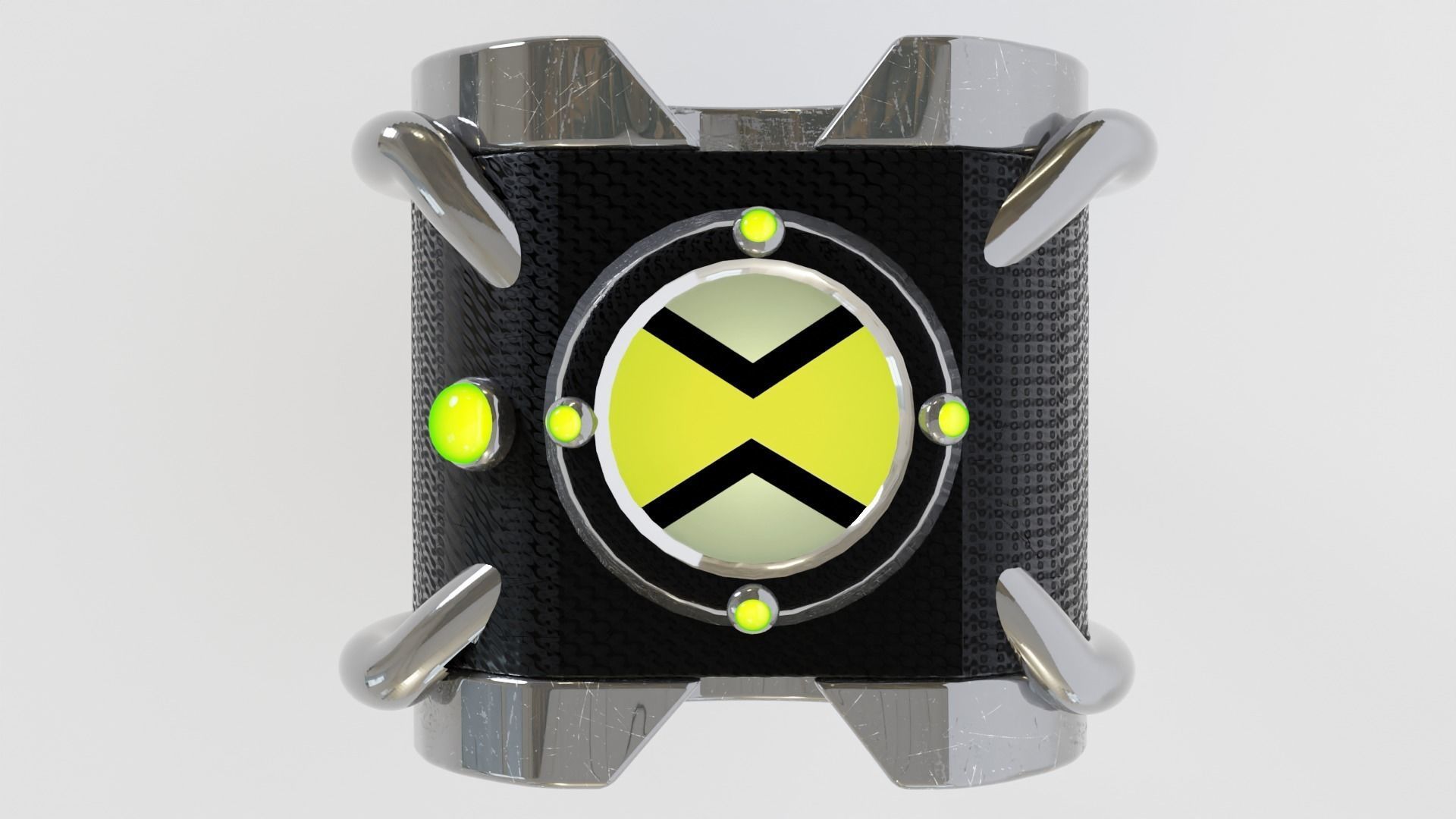 Ben 10 Omnitrix Watch Animated 3D model animated | CGTrader