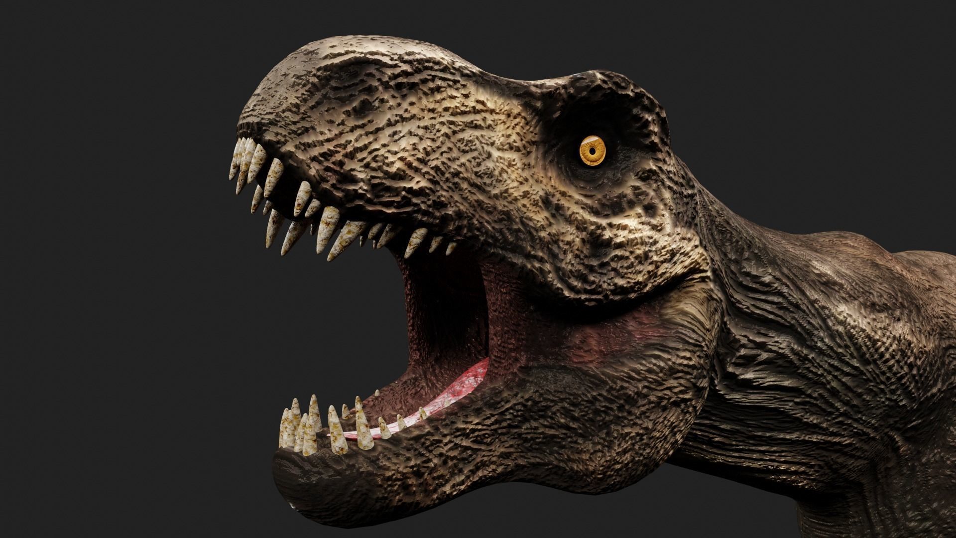 3D model Tyrannosaurus Rex VR / AR / low-poly | CGTrader