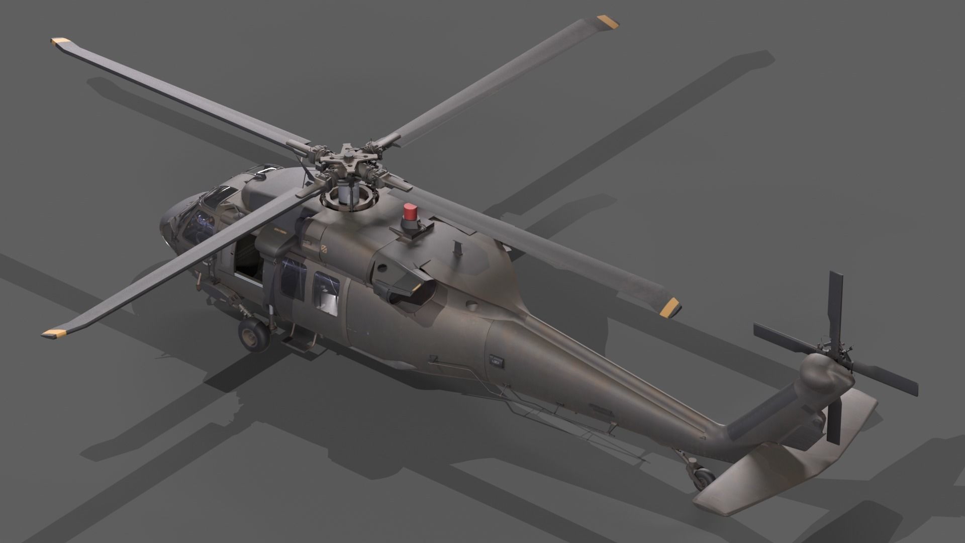 Sikorsky UH-60 Black Hawk 3D model | CGTrader
