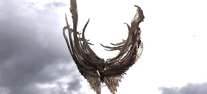 Earth Throne Wings 4 3d Model Cgtrader