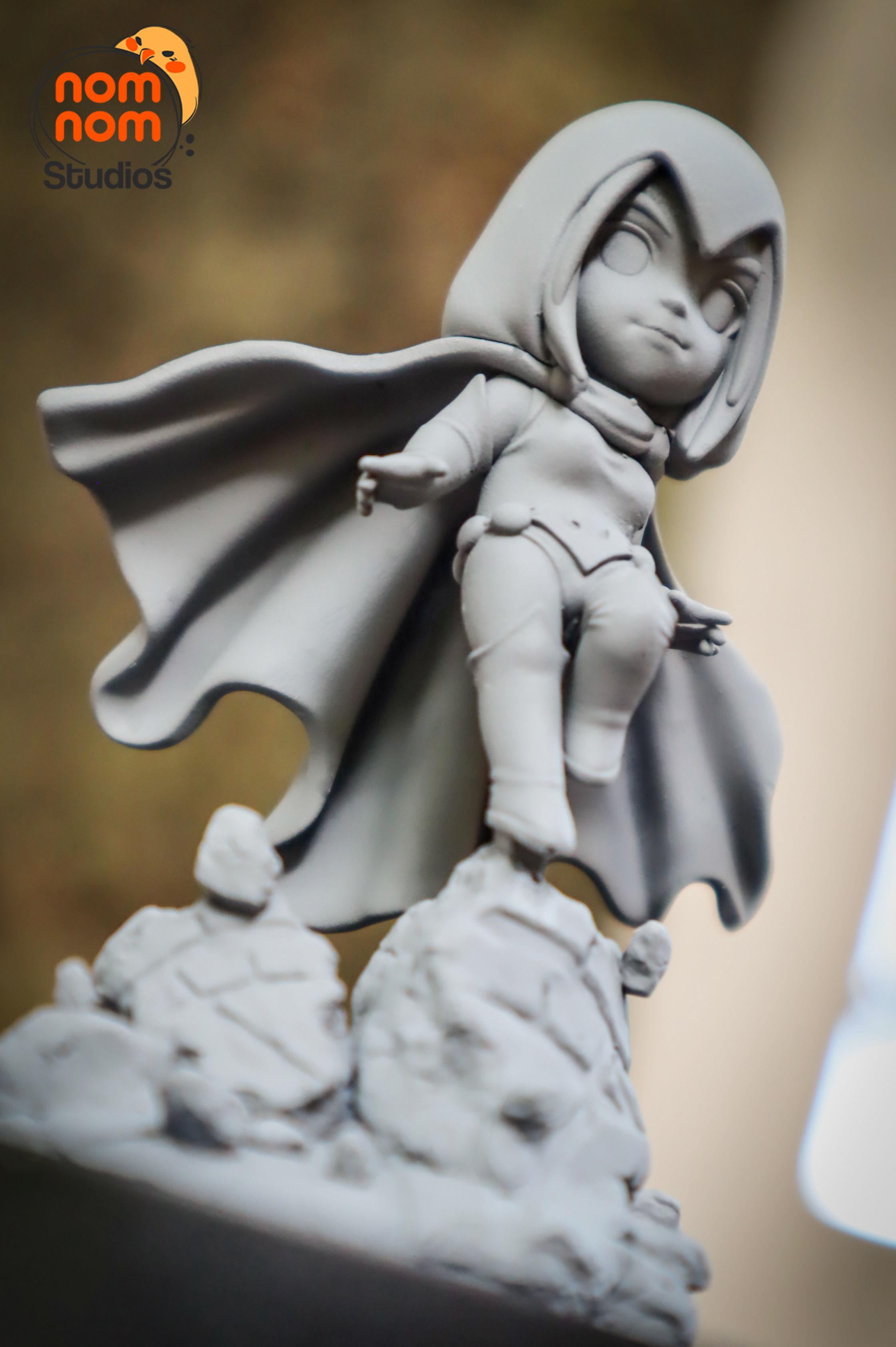 Chibi Raven - Teen Titans 3D model 3D printable | CGTrader