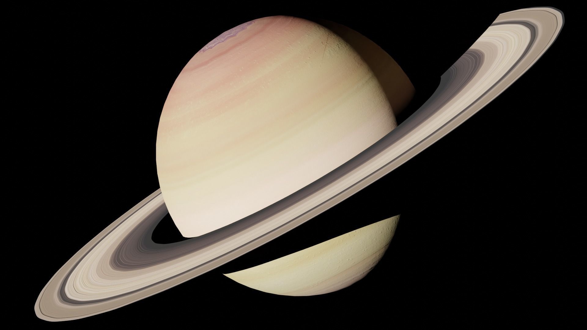 3D model Photorealistic Saturn 8k Textures 3d Model - Ringed Wonder VR ...