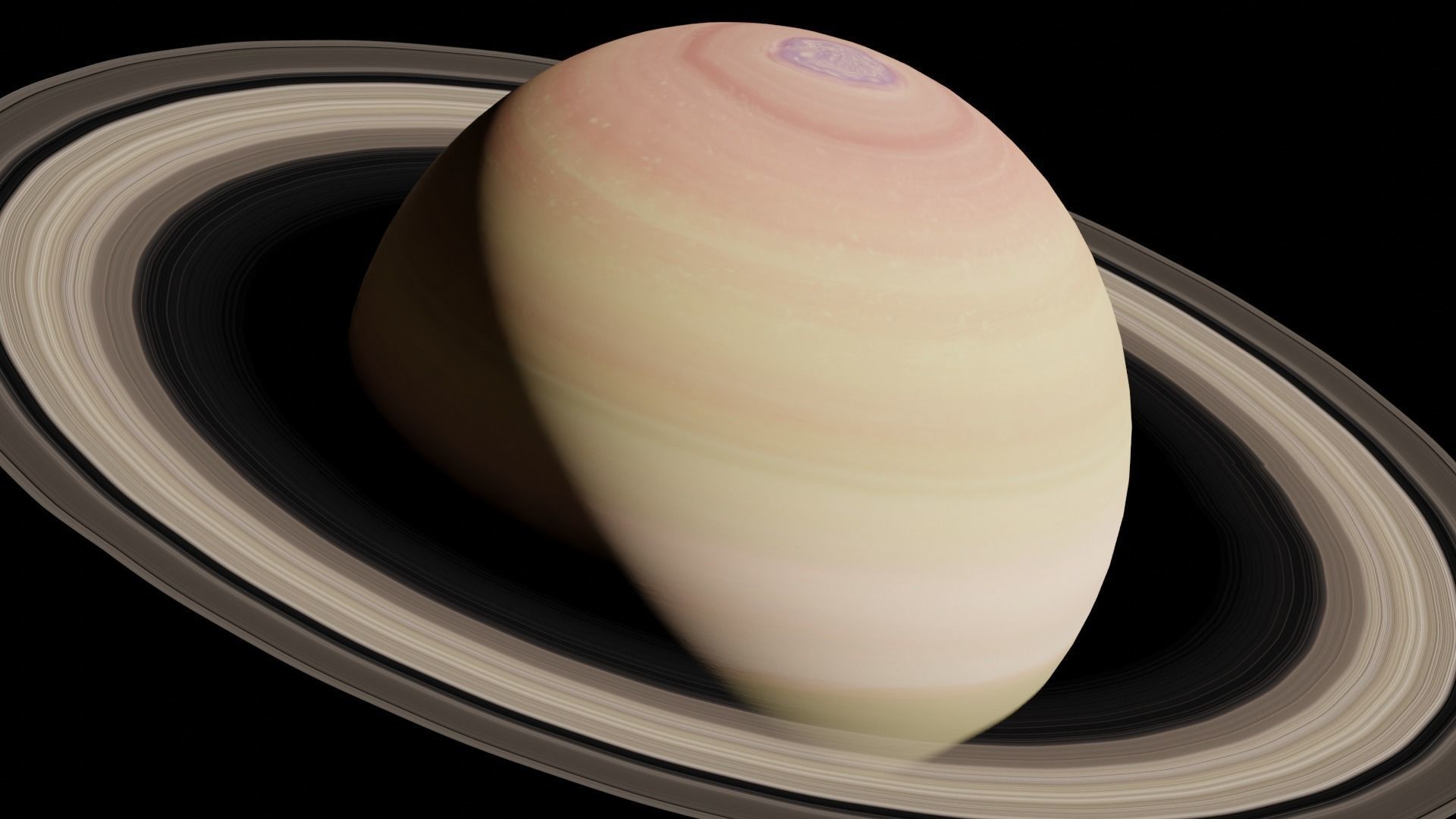 3D model Photorealistic Saturn 8k Textures 3d Model - Ringed Wonder VR / AR / low-poly | CGTrader