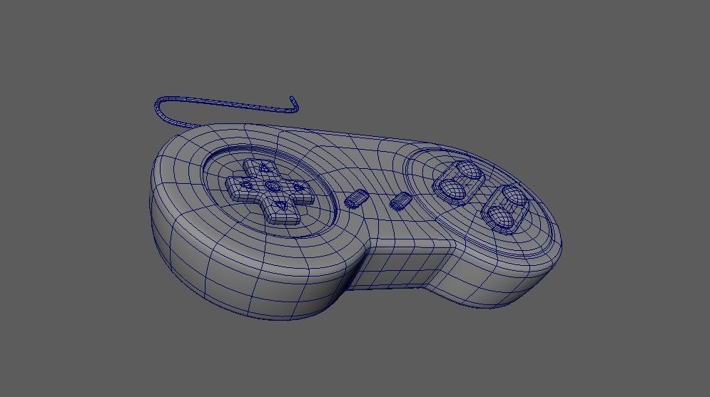3D model Super Famicon VR / AR / low-poly | CGTrader