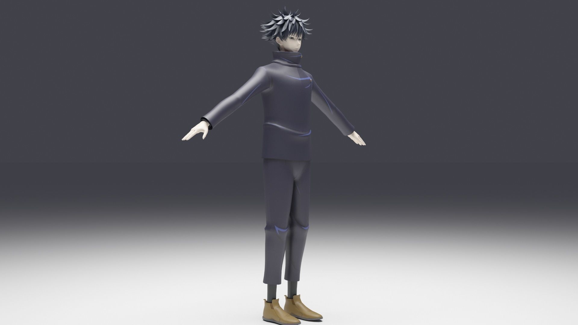 Fushiguro Megumi - Jujutsu Kaisen 3D model | CGTrader
