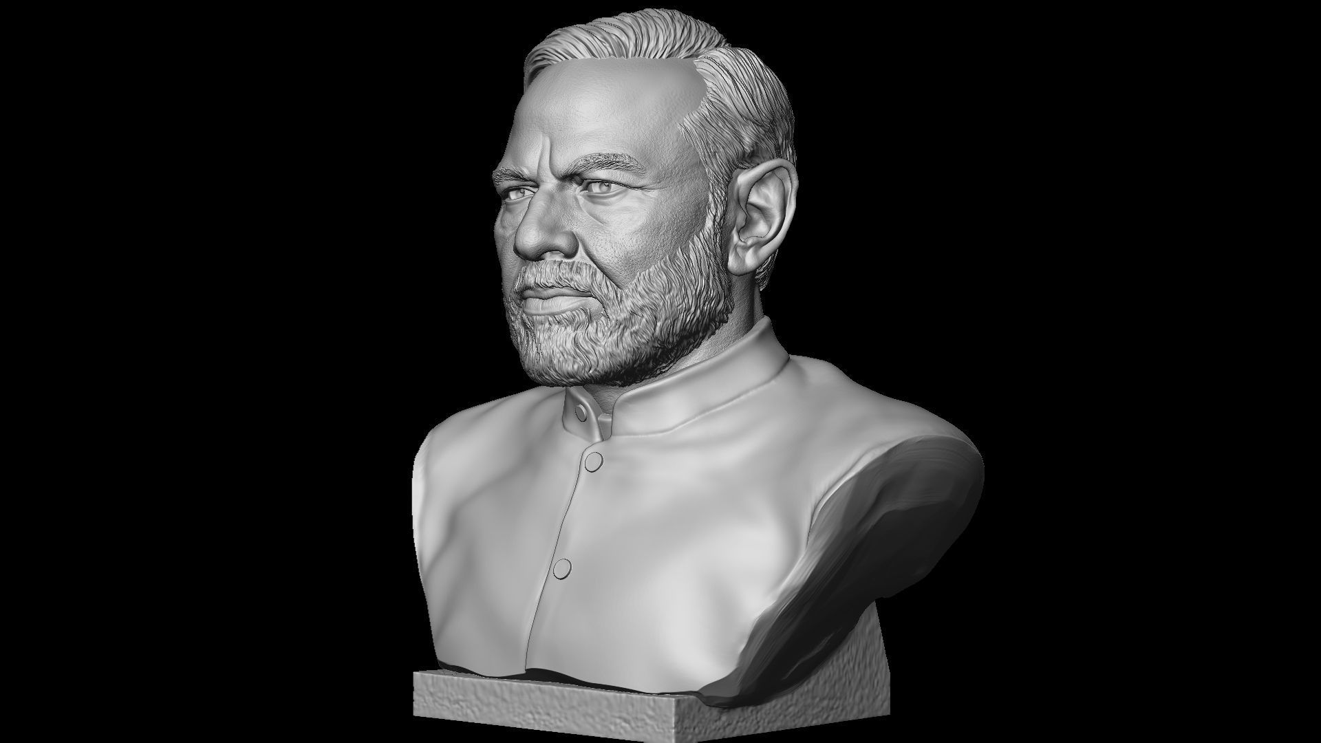 Narendra Damodardas Modi 3D model 3D printable | CGTrader