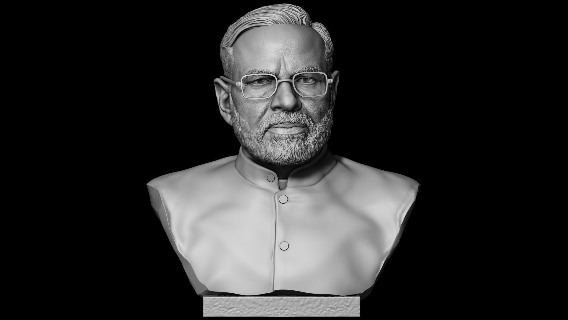 Narendra Damodardas Modi 3D model 3D printable | CGTrader