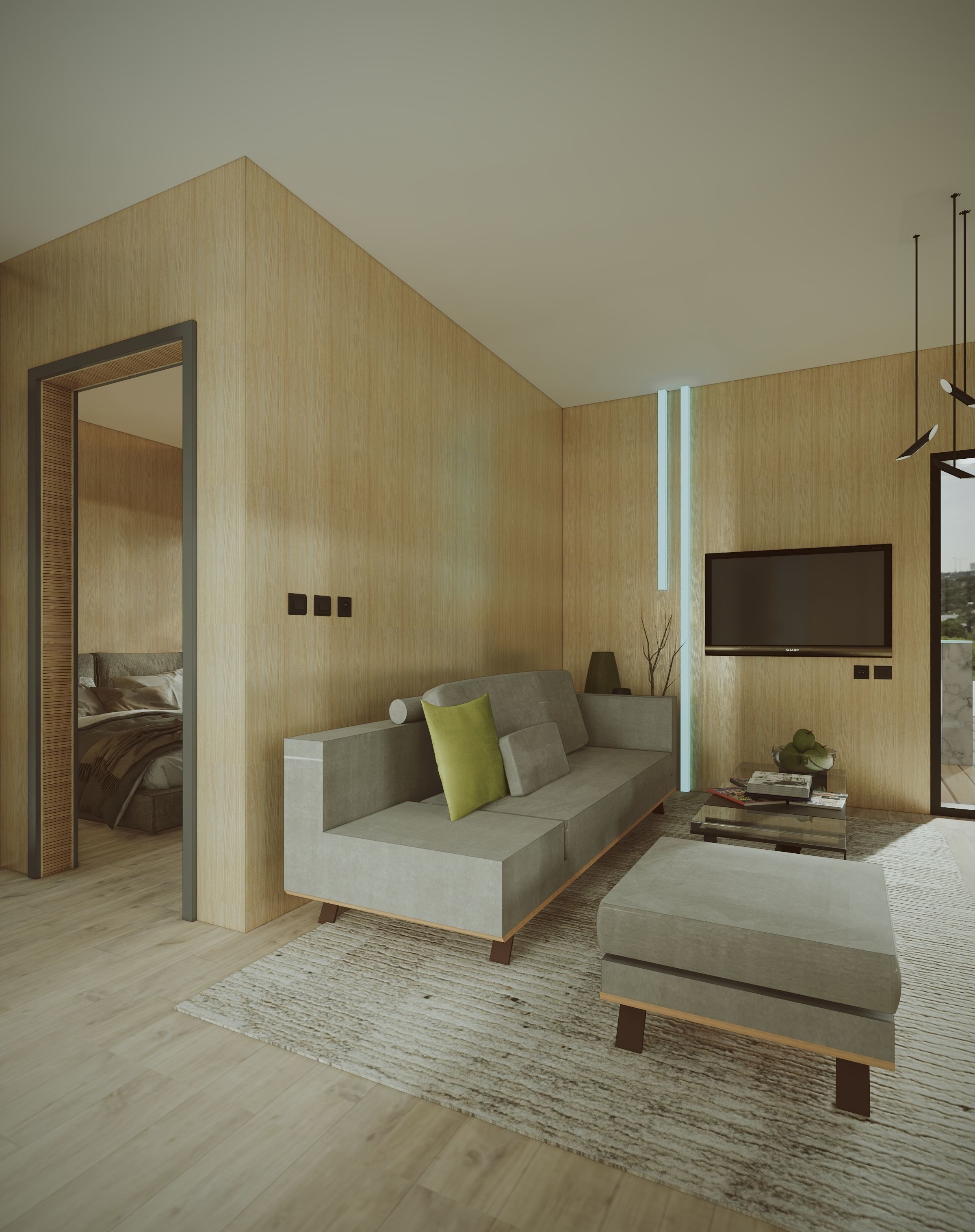 sketchup enscape model render scenes 3D model | CGTrader