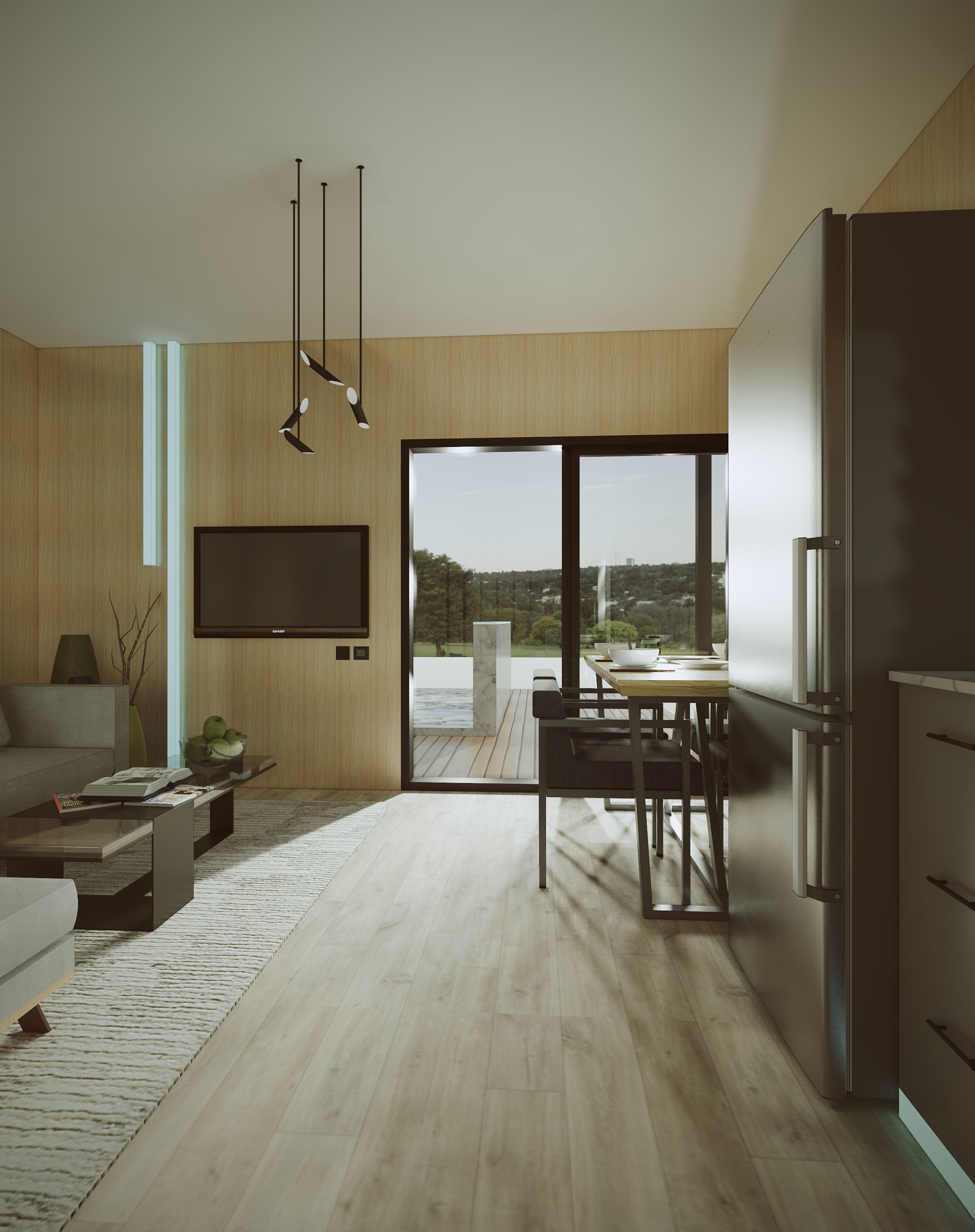 sketchup enscape model render scenes 3D model | CGTrader