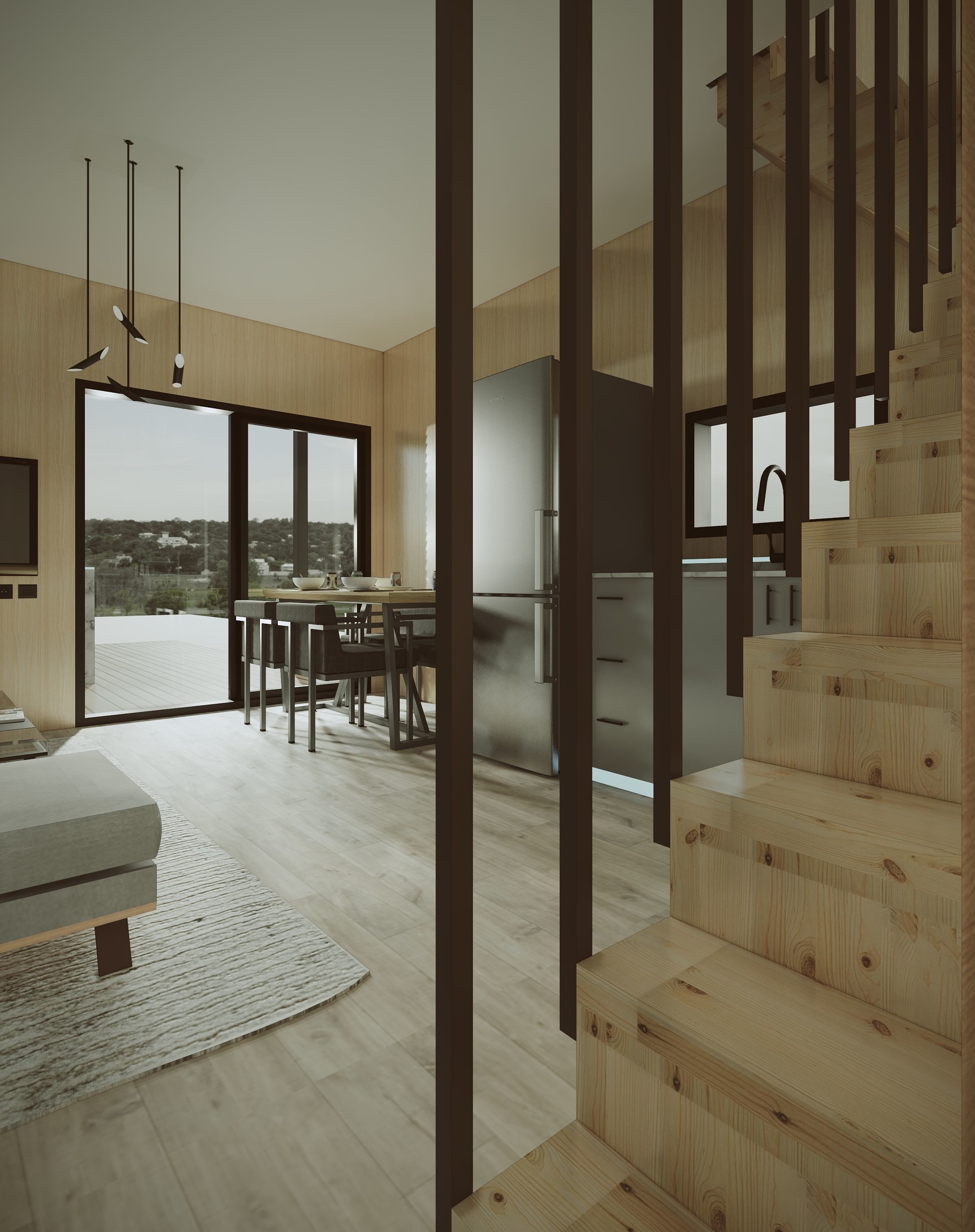 sketchup enscape model render scenes 3D model | CGTrader