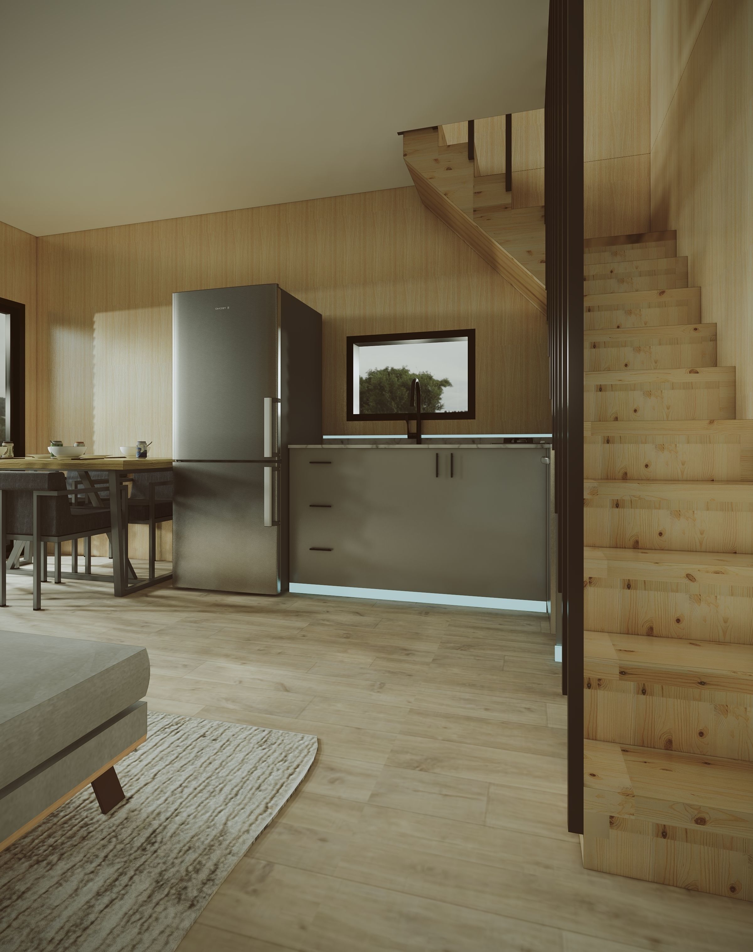 sketchup enscape model render scenes 3D model | CGTrader