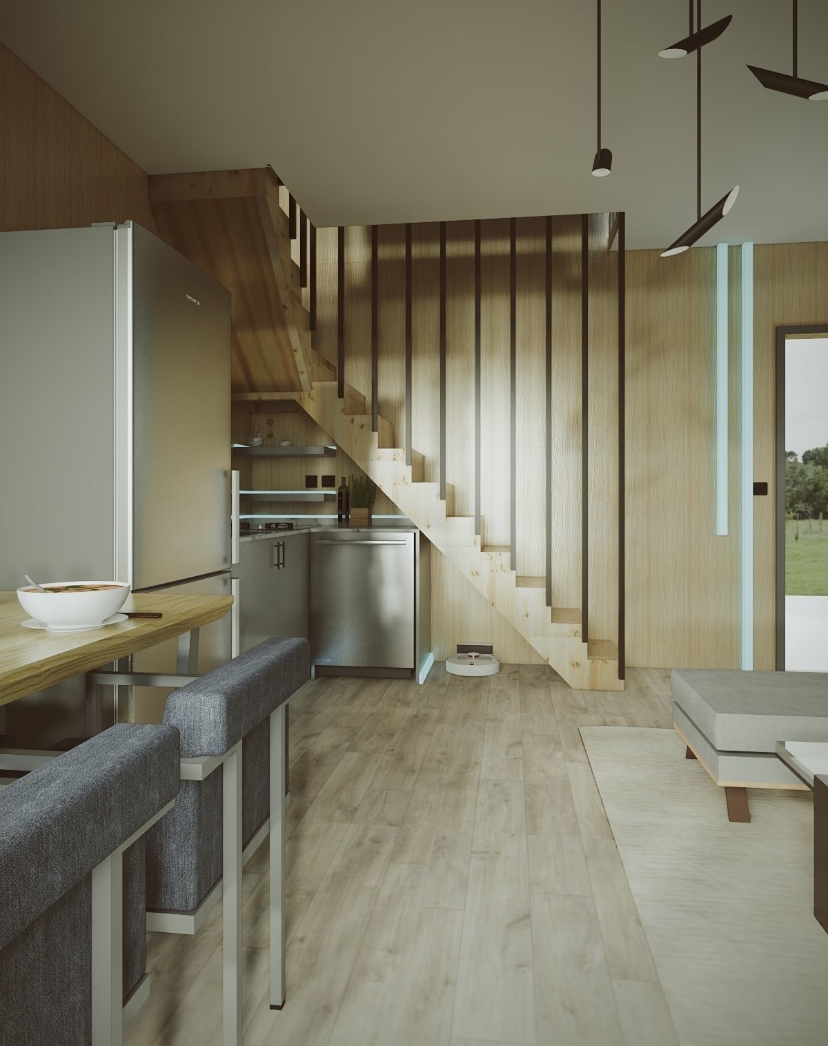 sketchup enscape model render scenes 3D model | CGTrader