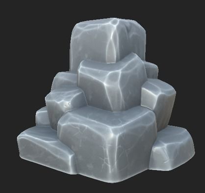Stylized Stone and Textures for Unreal Engine free 3D model | CGTrader