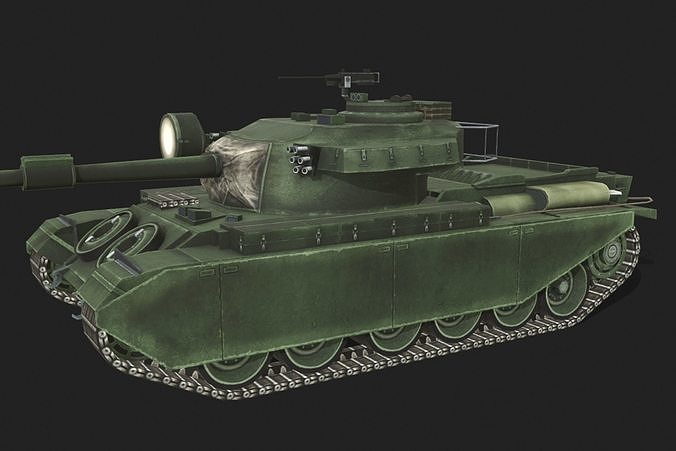 3D model Tank Centurion Mk VR / AR / low-poly | CGTrader