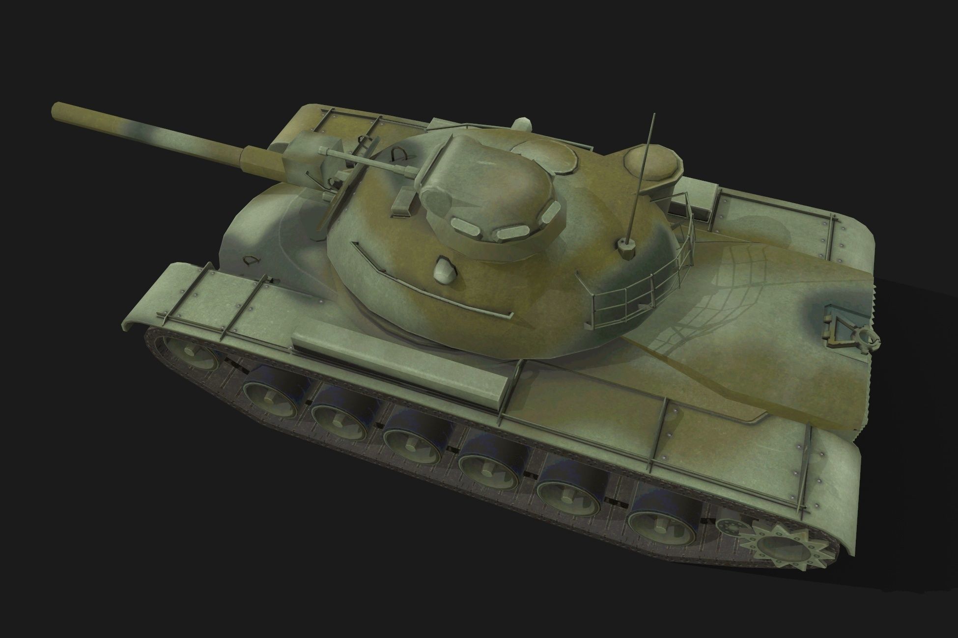 3D model Tank M48 Patton VR / AR / low-poly | CGTrader