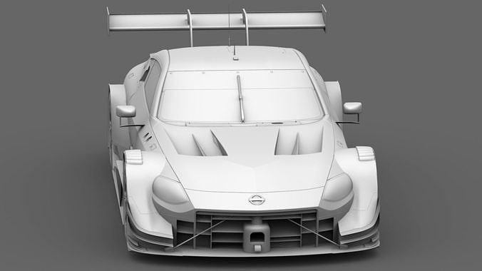 3D model Nissan Z400 GT500 Super GT 2022 2023 Nismo Exterior VR / AR ...