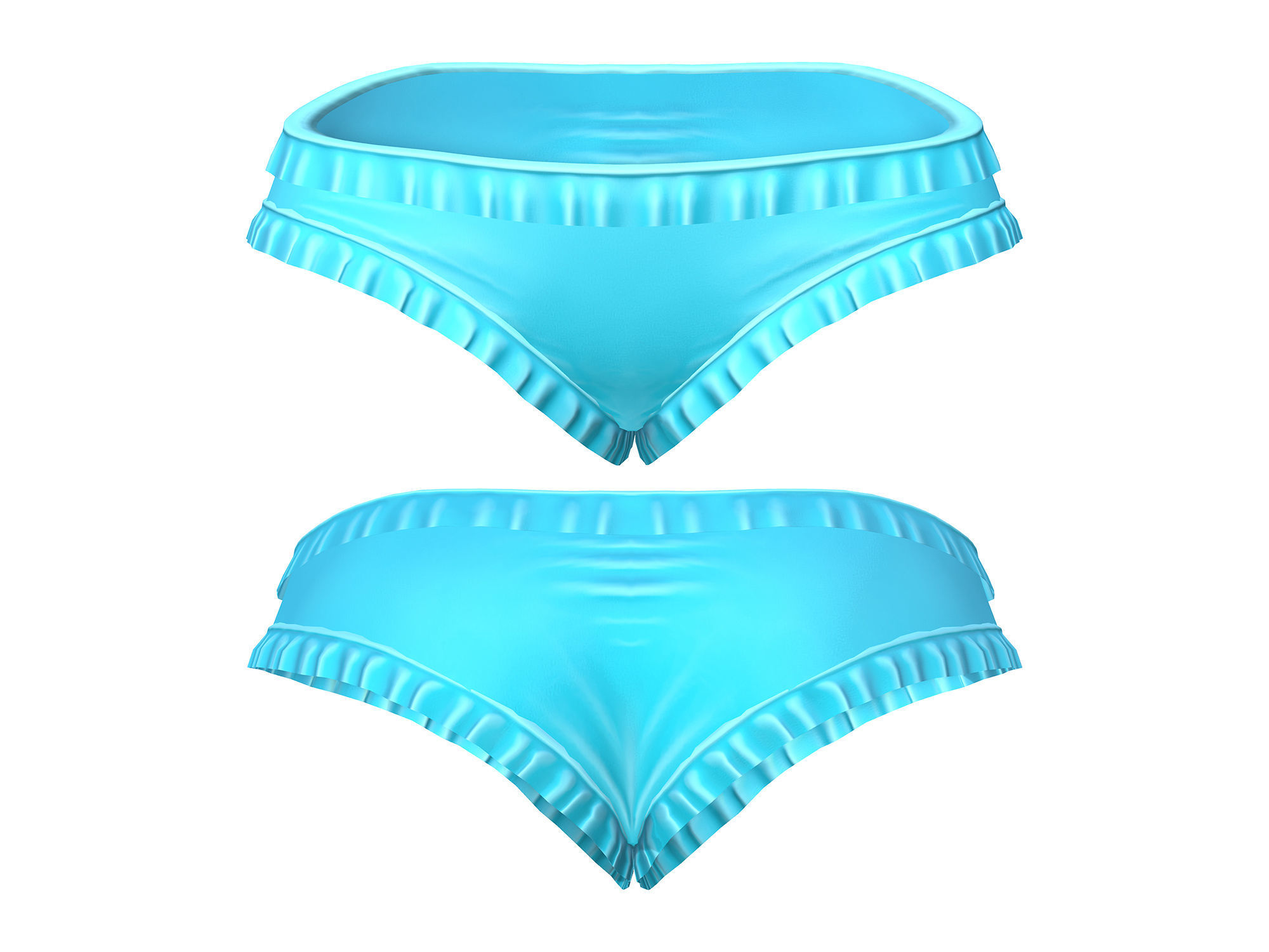 3D model Pin Up Retro Outfit VR / AR / low-poly | CGTrader