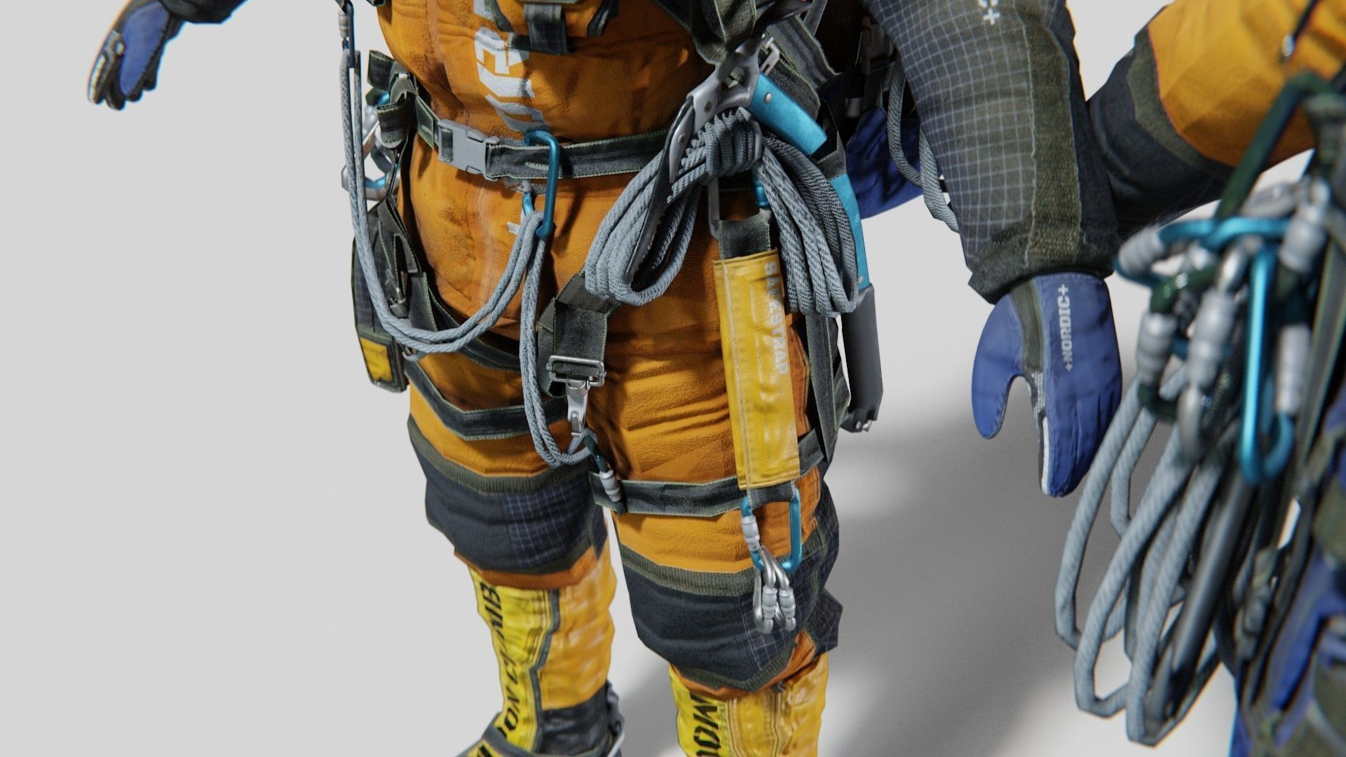 3D model Explorer Mountain Climber VR / AR / low-poly | CGTrader