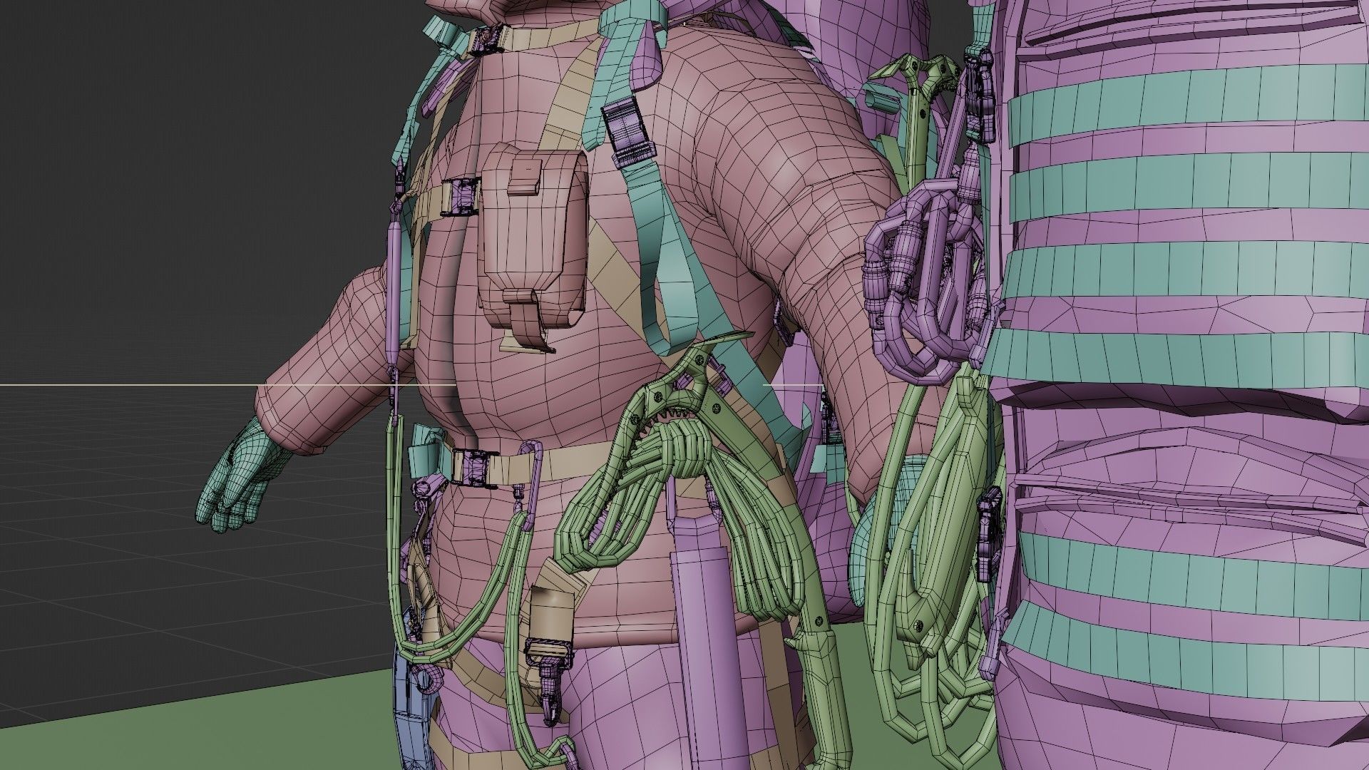 3D model Explorer Mountain Climber VR / AR / low-poly | CGTrader