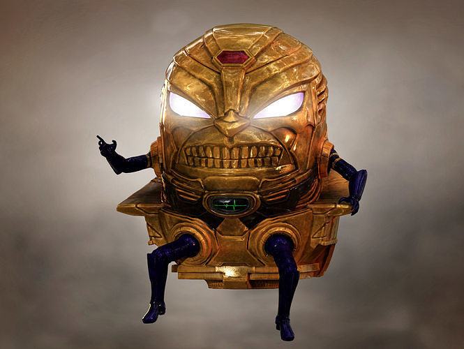 3D model MODOK VR / AR / low-poly rigged | CGTrader