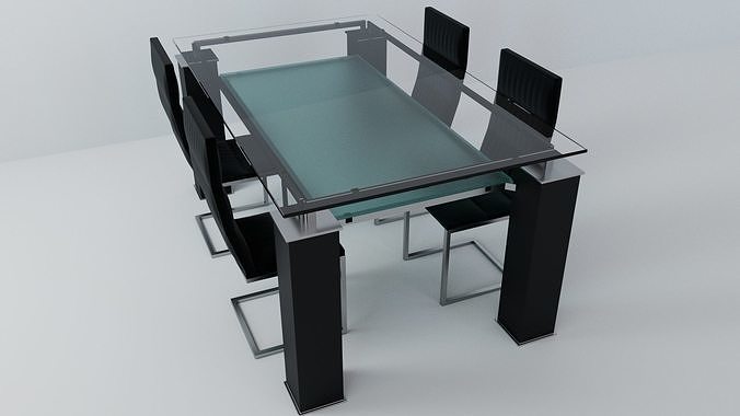 3D model Dining Table Nitori VR / AR / low-poly | CGTrader
