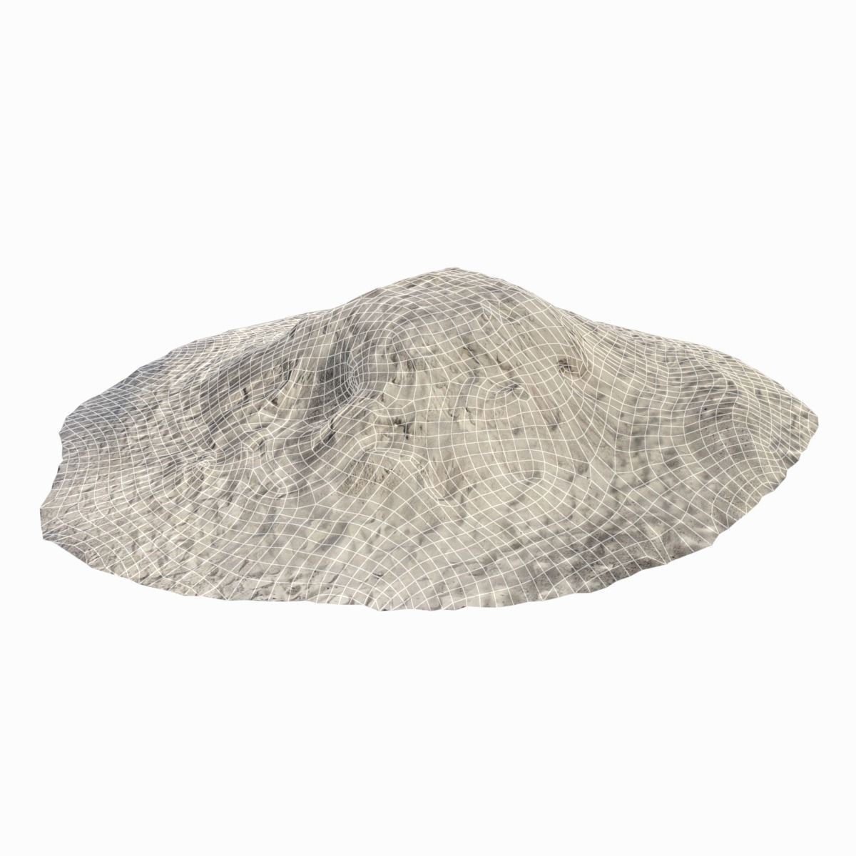 3D model Pile of sand VR / AR / low-poly | CGTrader