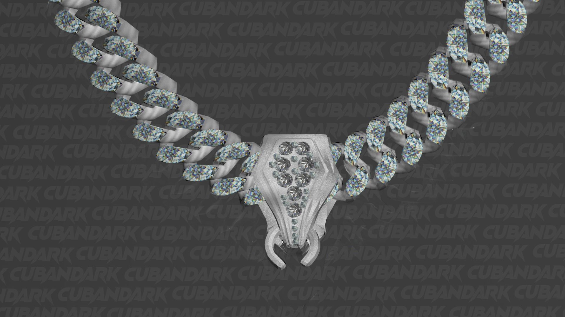 3D model Cuban Chain Template GTA 5 VR / AR / low-poly | CGTrader