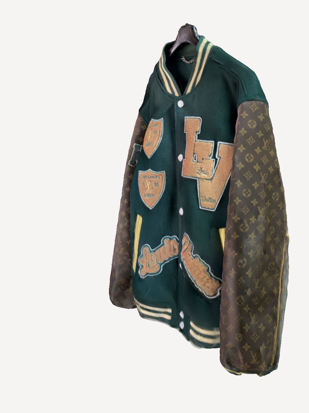 Louis Vuitton Varsity Jacket 3D model 3D printable | CGTrader