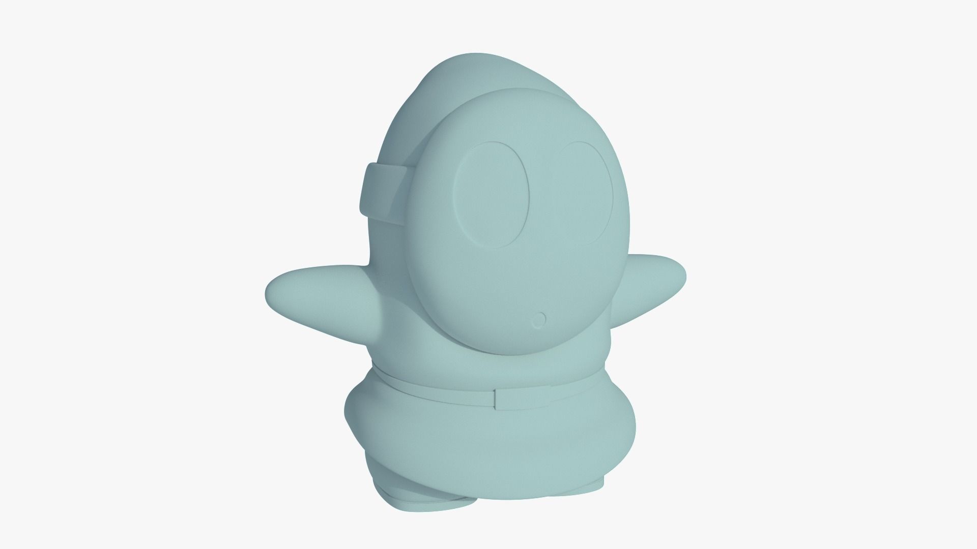 Shy Guy - Mario 3D model | CGTrader