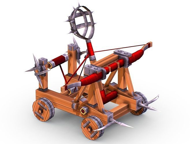 Medieval Siege Weapons Catapult
