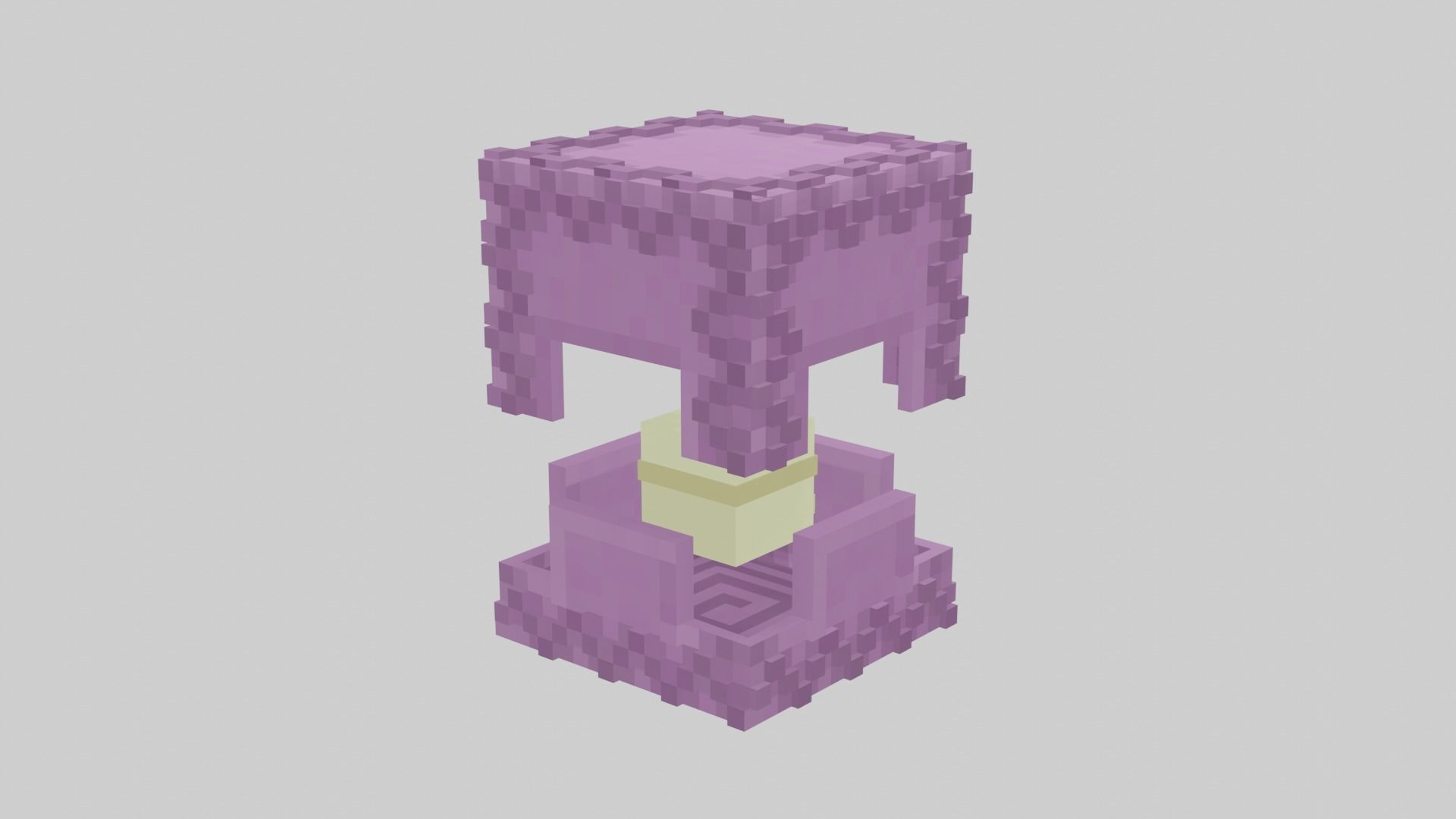3D model Minecraft Shulker VR / AR / low-poly | CGTrader