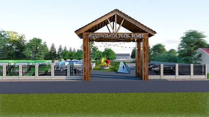 Entrance Gate Design For School