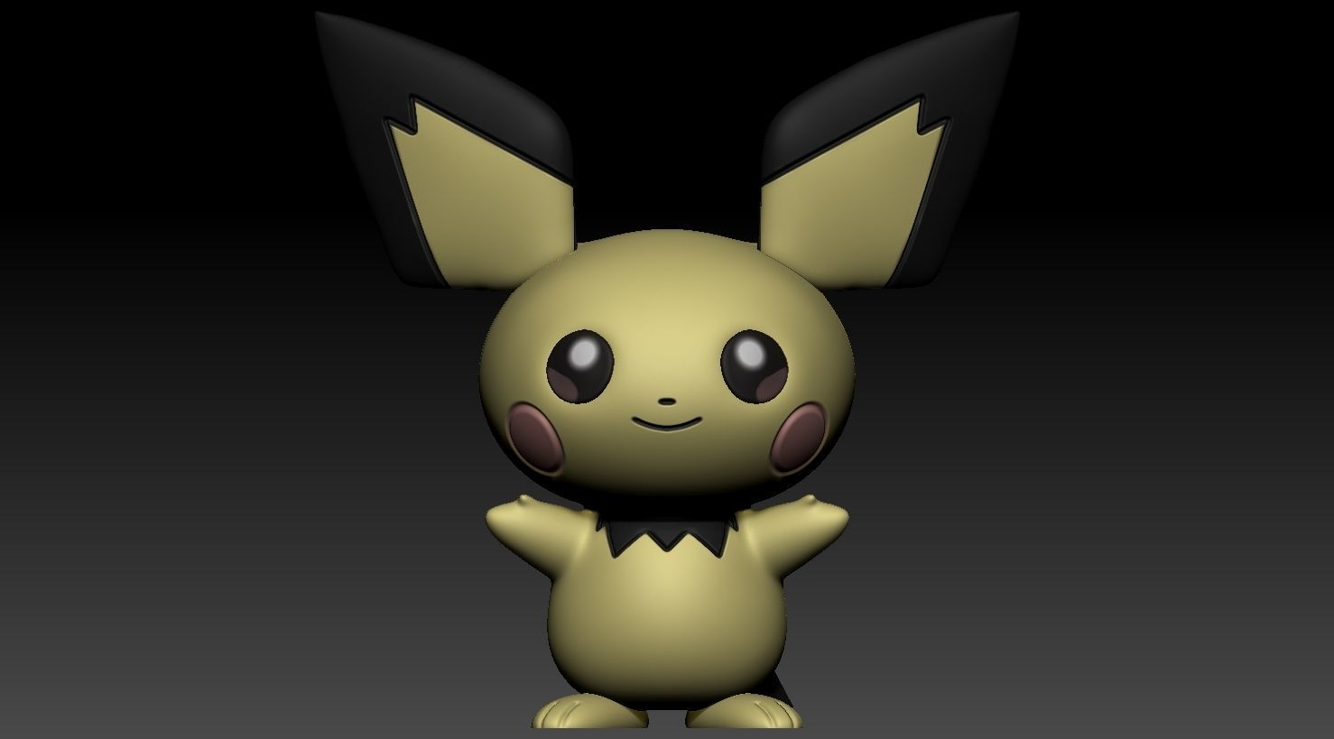 Pikachu entire evolution line 3D model 3D printable | CGTrader