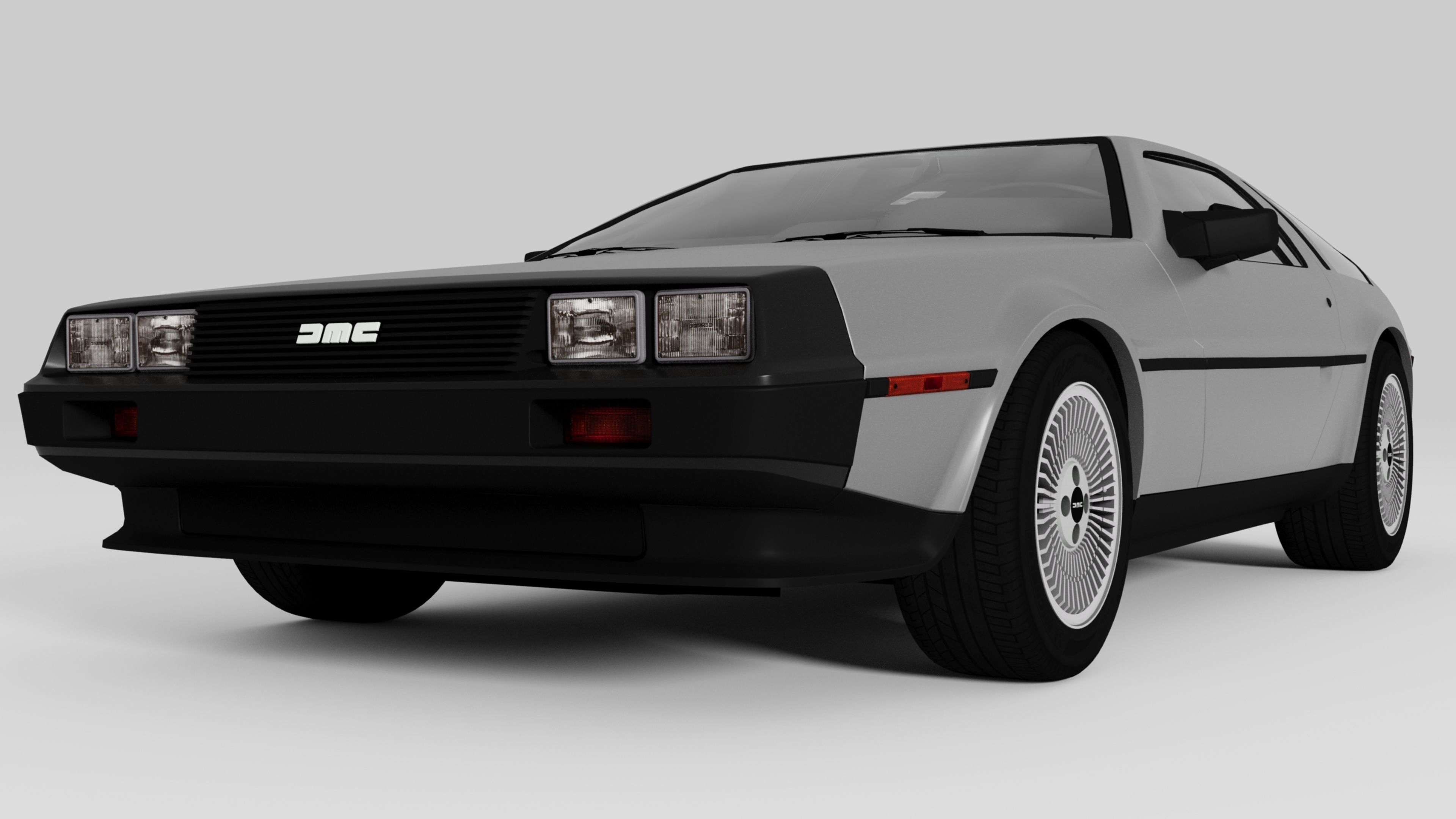 DeLorean DMC-12 V8 3D model | CGTrader