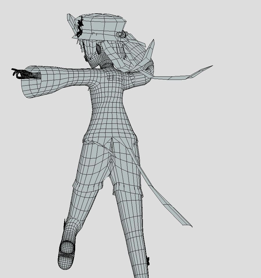 3D model Hu Tao Genshin Impact Rigged 3D Model VR / AR / low-poly ...
