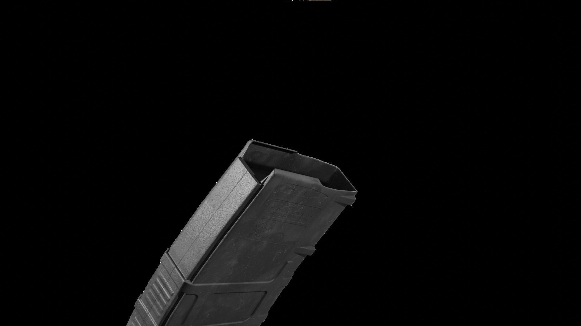 Magpul PMAG Gen M3 8x painted mags free VR / AR / low-poly 3D model ...
