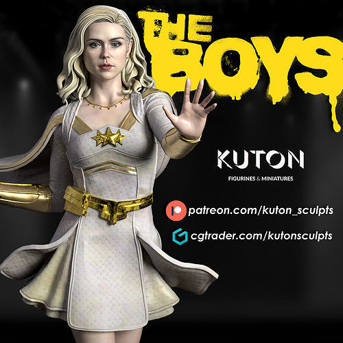 Starlight 3D model 3D printable | CGTrader