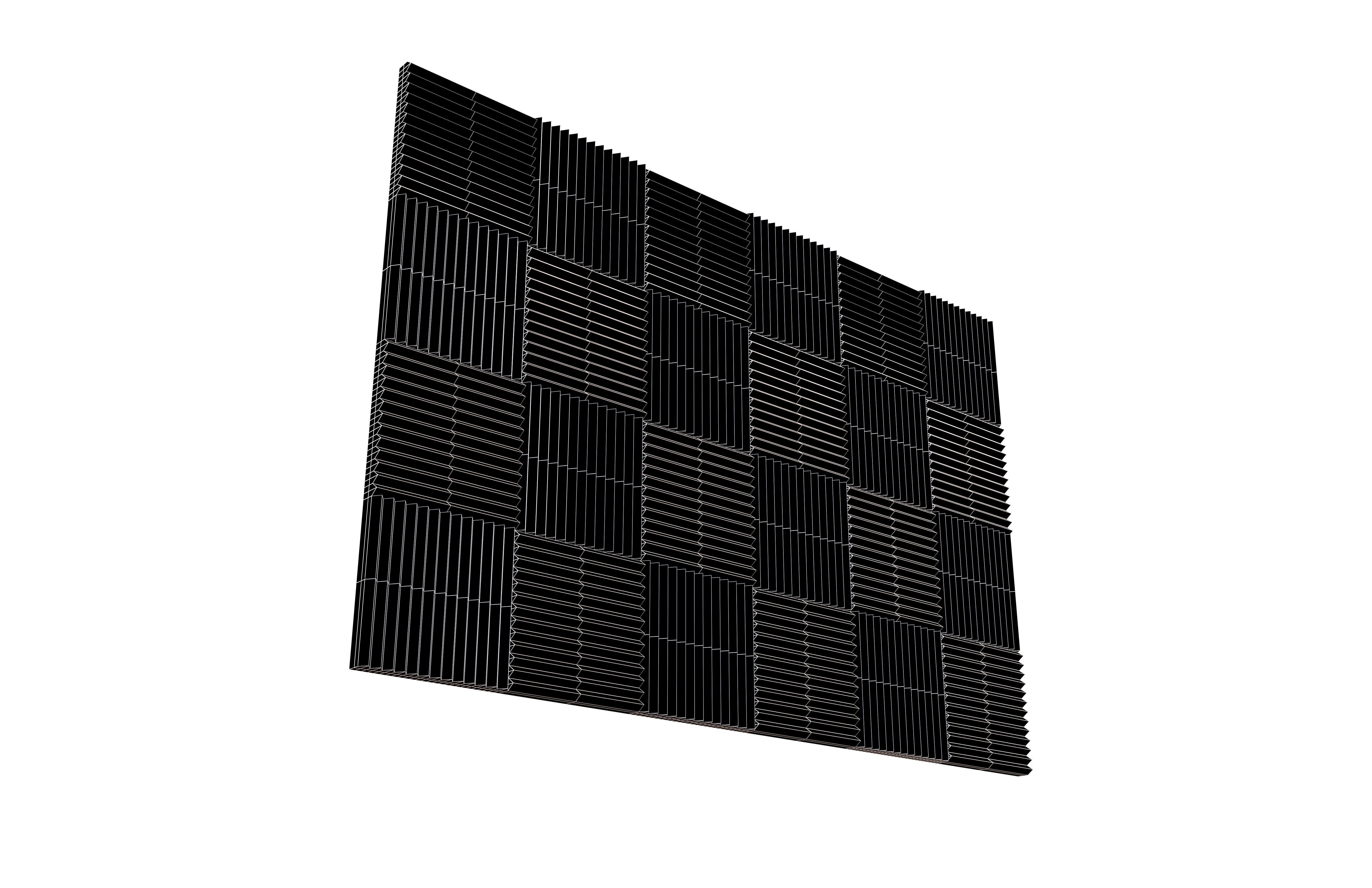3D model Soundproof Panel v1 008 VR / AR / low-poly | CGTrader