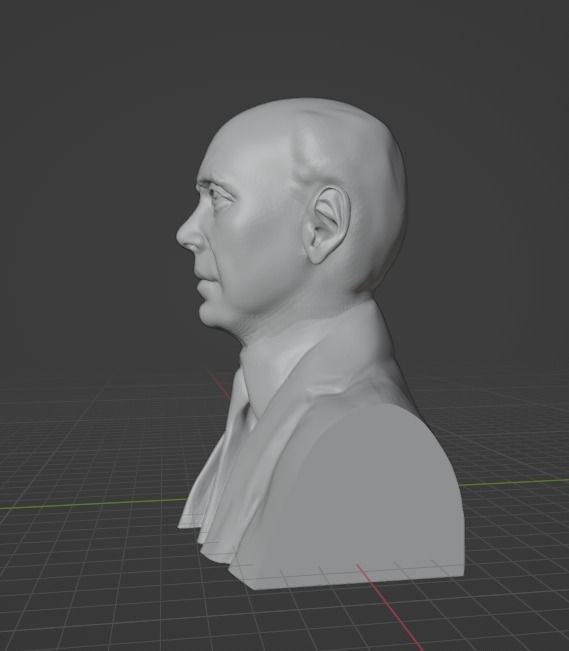 Henry Miller 3D model 3D printable | CGTrader