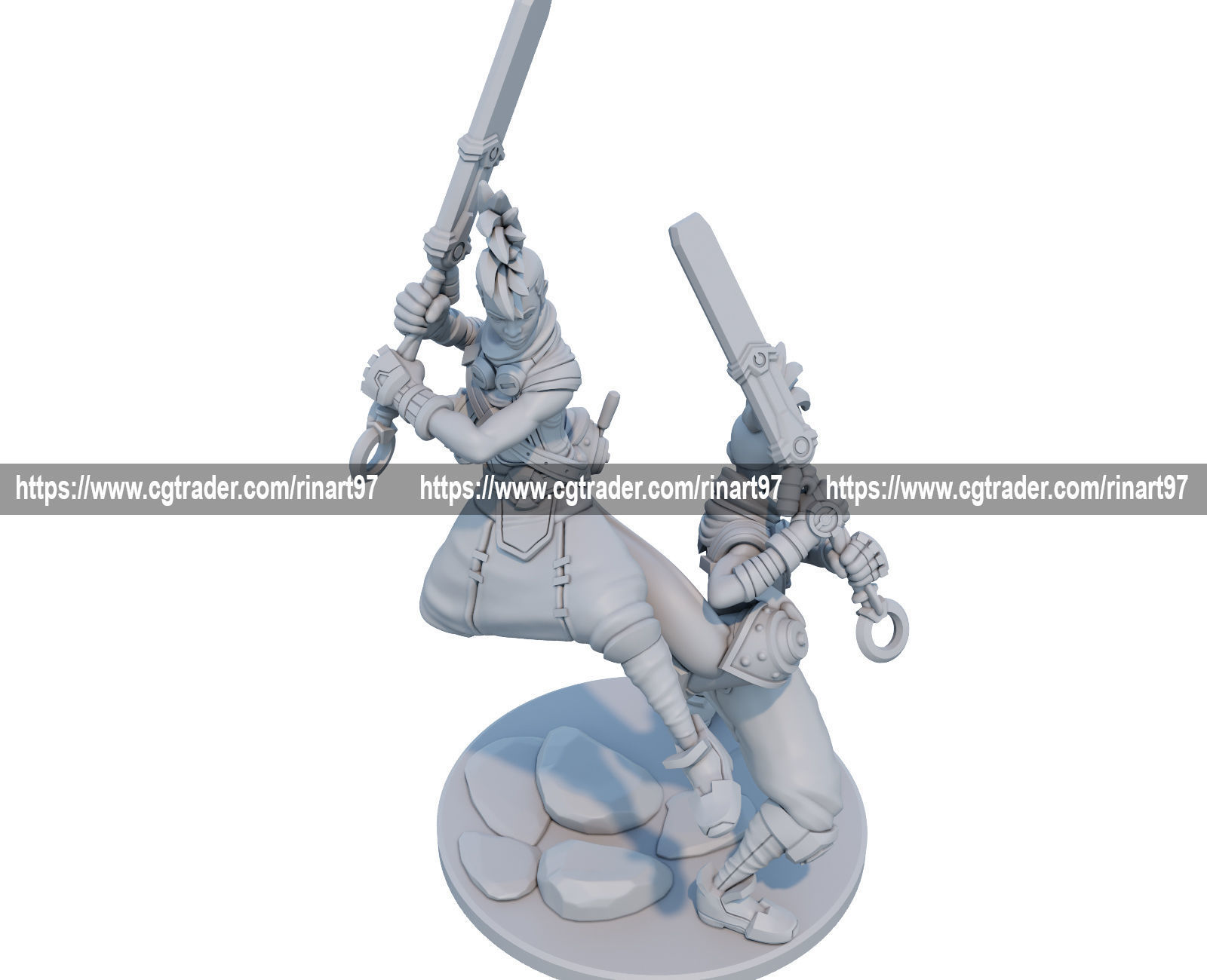 ekko 3D print model from League of Legends 3D model 3D printable | CGTrader