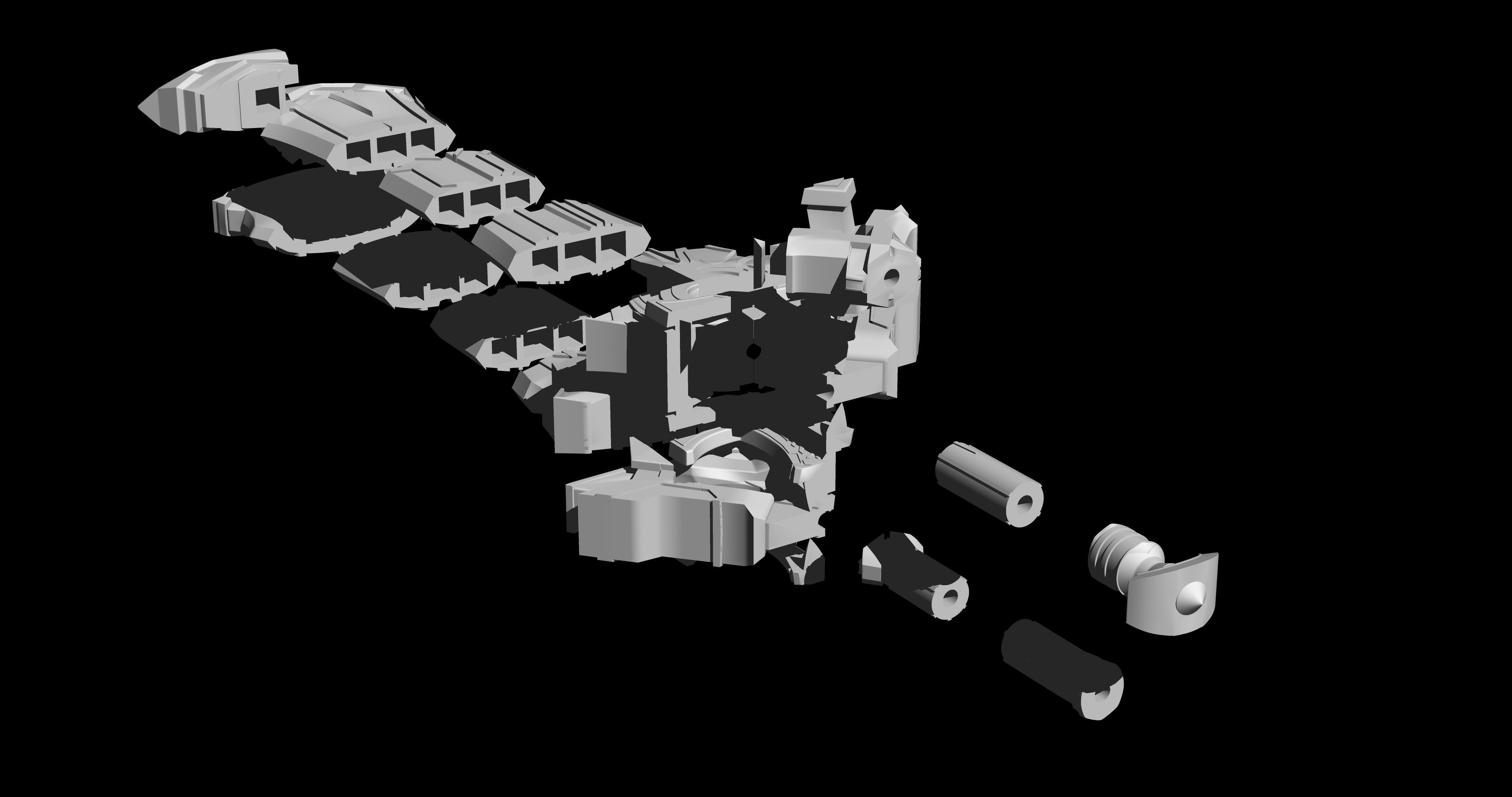 Genshin impact Claymore Dehya Beacon of the Reed Sea 3D model 3D ...