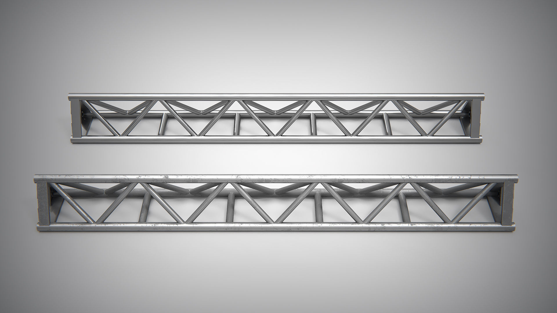 3D model Truss Triangle 12 inch PBR VR / AR / low-poly | CGTrader