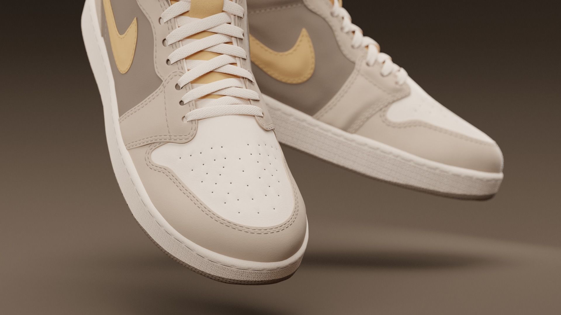 3D model Air Jordan Nike shoes - 06 VR / AR / low-poly | CGTrader