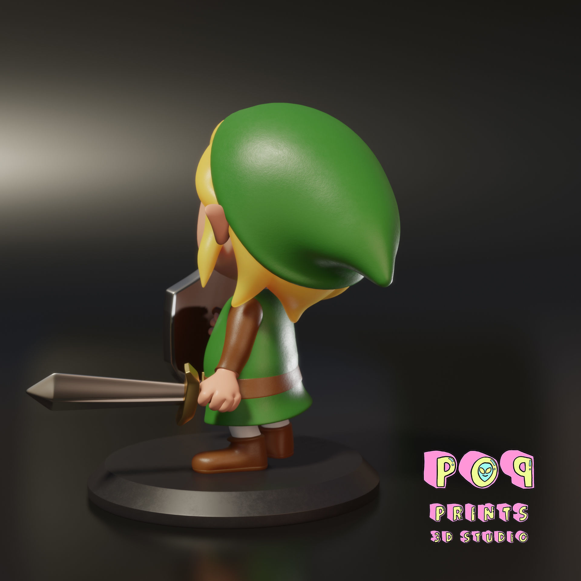 Link s Awakening Cartoon LINK 3D model | CGTrader
