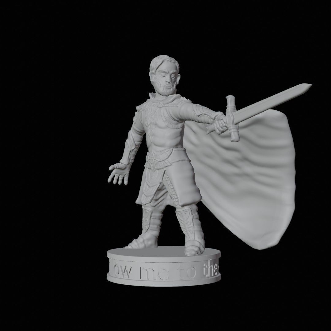 Xenk Yendar Miniature 3D model 3D printable | CGTrader