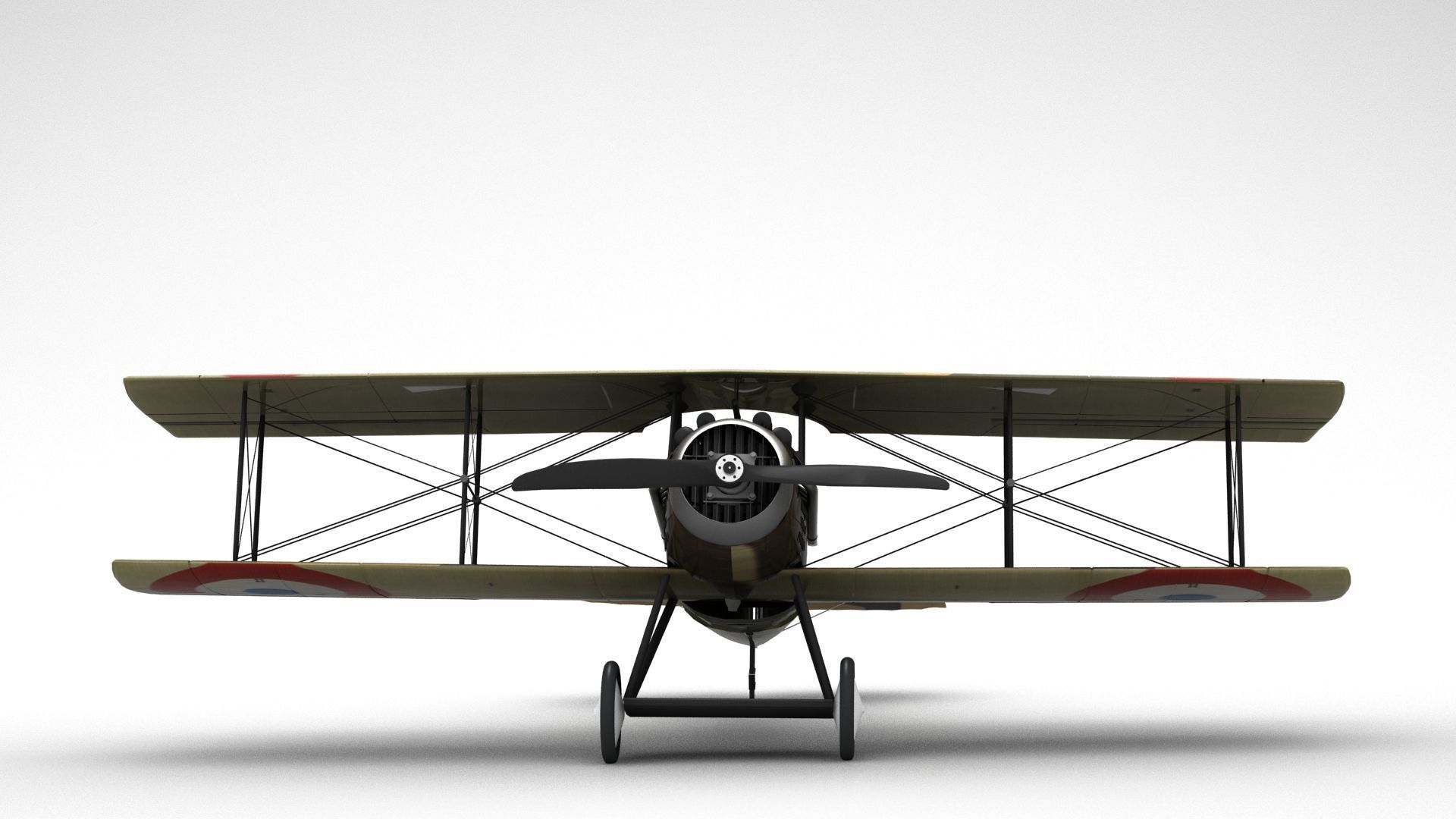 Spad XIII 1918 3D model | CGTrader