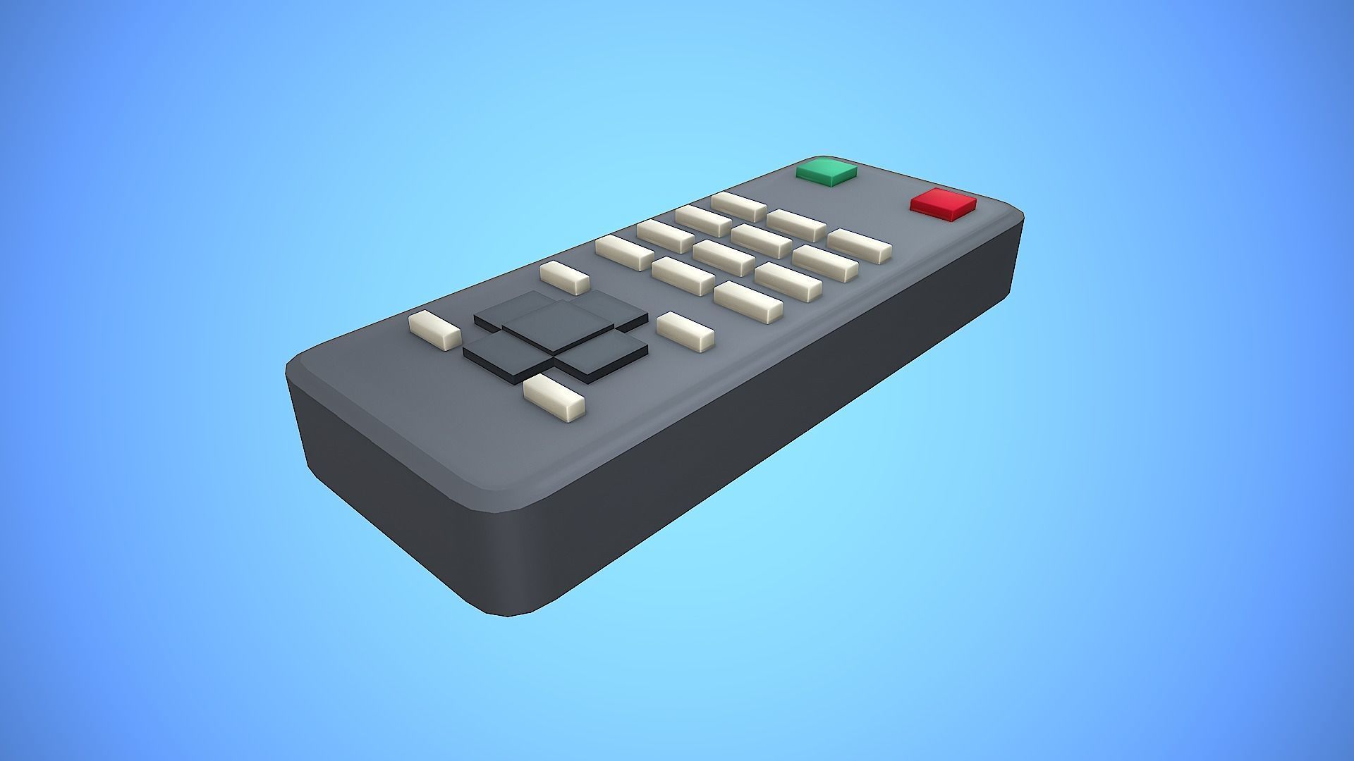 3D model REMOTE CONTROL 03 CARTOON STYLIZED VR / AR / low-poly | CGTrader