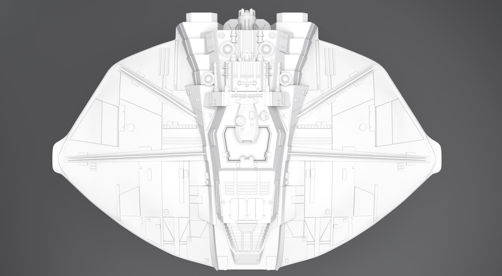 Cylon AB Raider Scale model 3D model 3D printable | CGTrader
