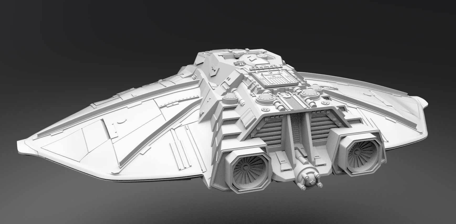 Cylon AB Raider Scale model 3D model 3D printable | CGTrader